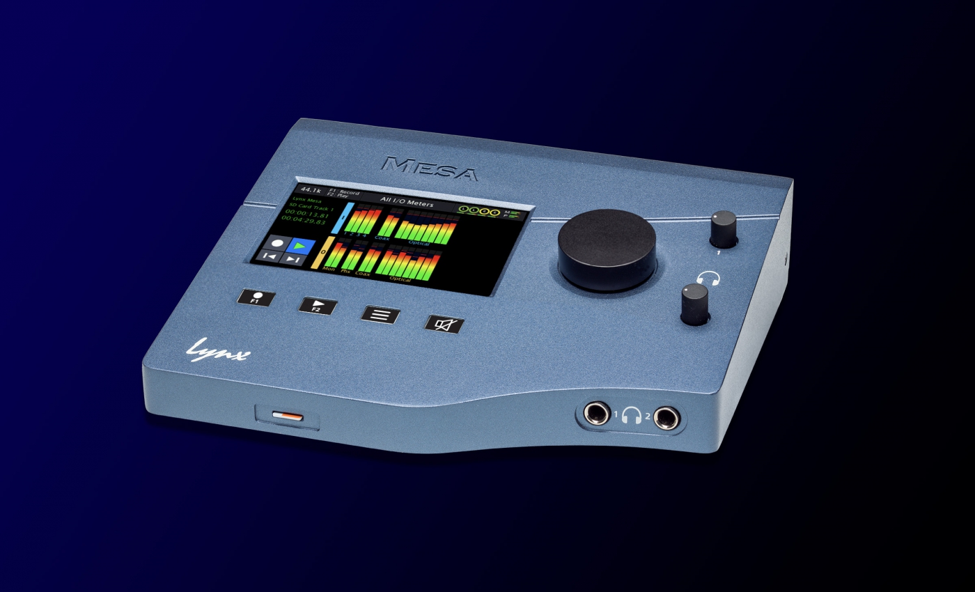 Lynx Mesa, una interfaz de audio de gama alta con grabación MicroSD para home studios | Hispasonic